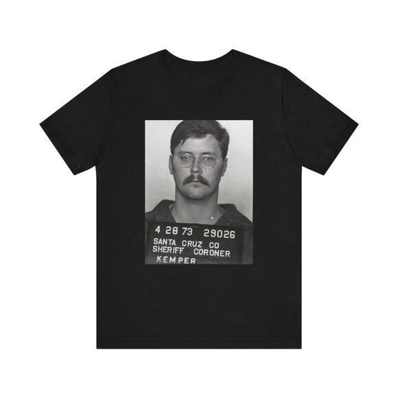 Mimi2B | Shirts | Edmund Kemper Mugshot Tee Serial Killer Shirt | Poshmark